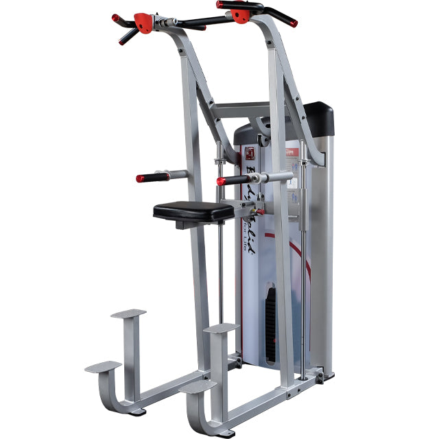 Body-Solid Series 2 Weight Assisted Chin Dip Machine, 235 lbs Stack ...